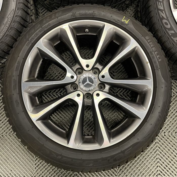 Jante Roti 18 Mercedes E V Class W213 W447 Anvelope iarna 245 45 R18 ...
