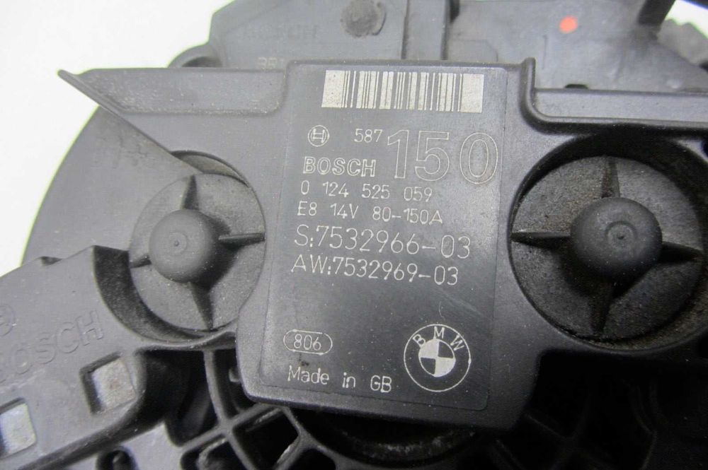 Alternator original BOSCH BMW SERIA 1 3 X1 X3 Z4 E90 E84 E83 E85 ...