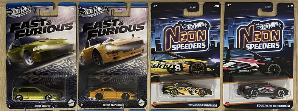 Hot wheels Porsche JDM Acura Nissan Toyota Chase Treasure Hunt Error гр ...