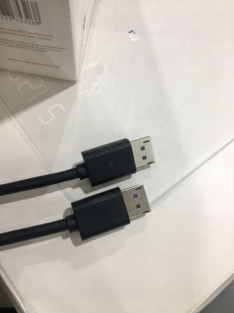Кабель DisplayPort 1,8 метра 144Hz / Дисплей Порт для Игрового Монитор ...