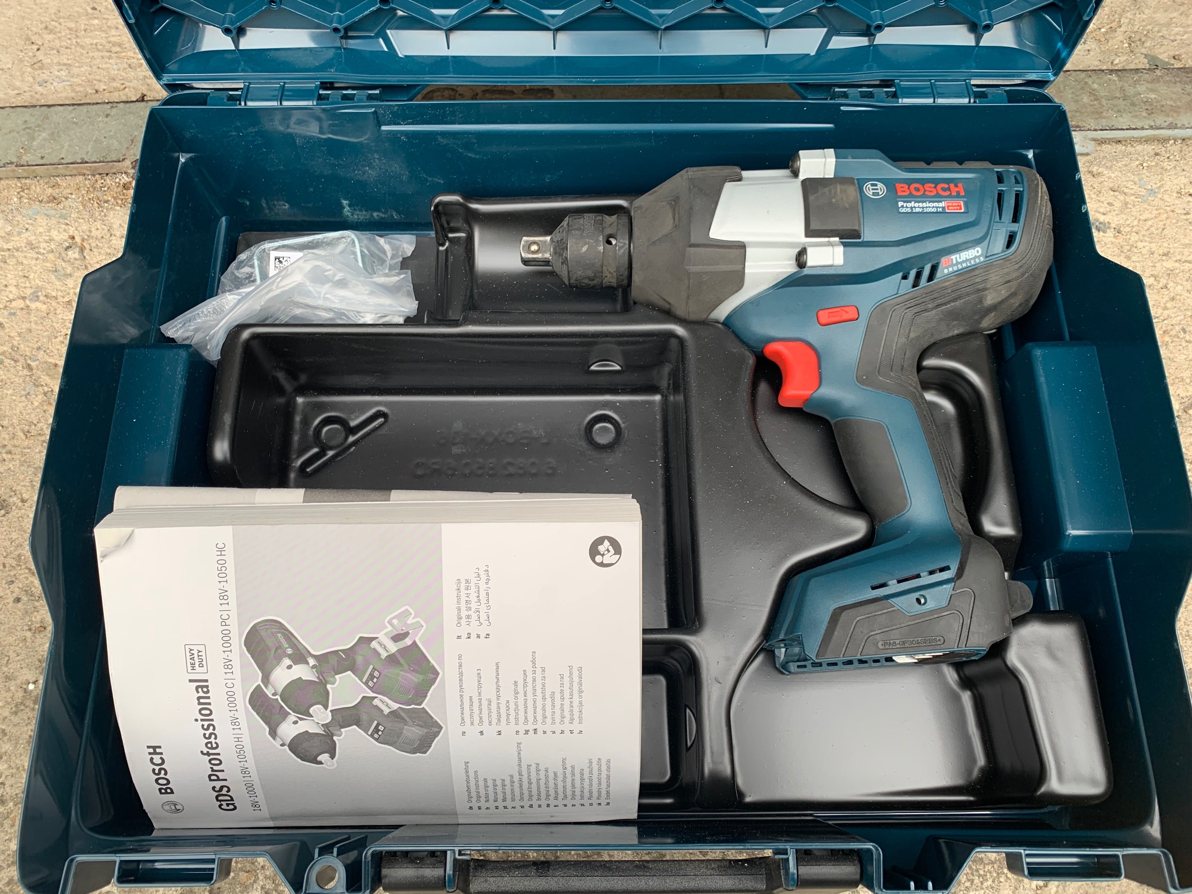 Акумулаторен, ударен гайковерт bosch gds 18v 1050h гр. Пловдив Кючук ...