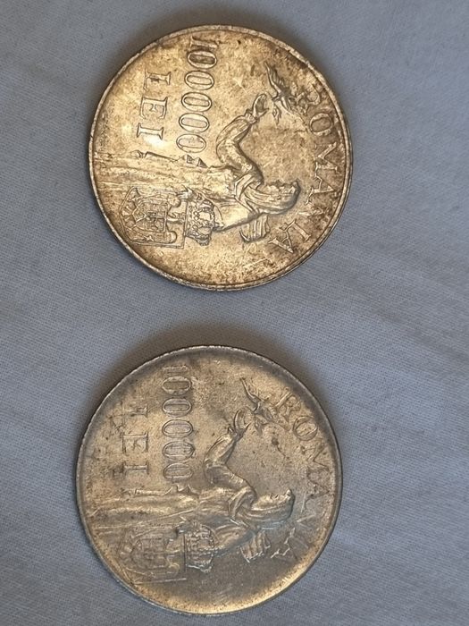 Monede vechi din argint 100.000 lei din 1946 Bucuresti Sectorul 4 • OLX.ro