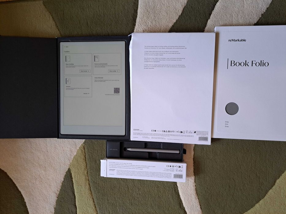 Tableta ePaper reMarkable Paper Pro (RM02A), 11.8",Marker , Folie Ilfov ...
