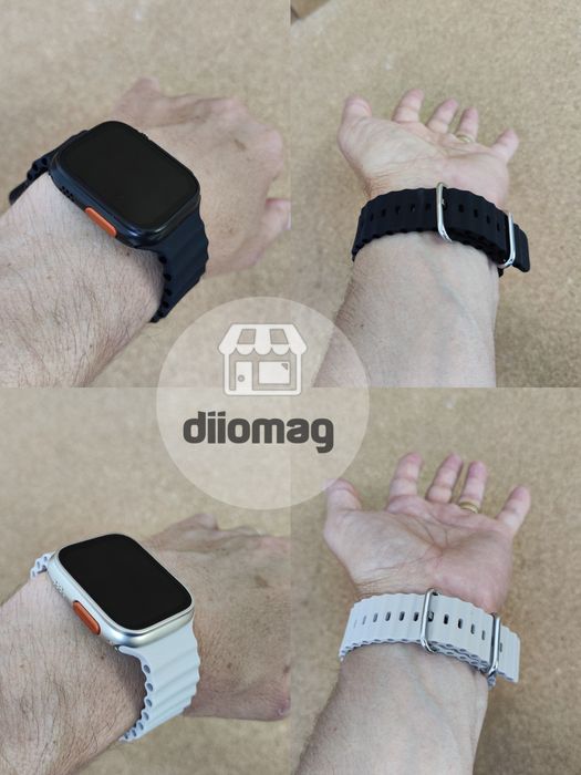 Ceas smartwatch ULTRA HK8 lite (T800 ULTRA) 49mm - IPS HD 1.99 infinit ...