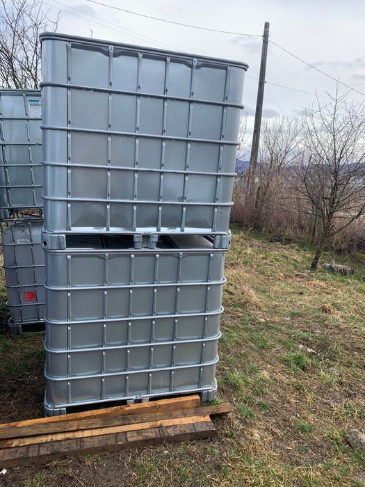 Bazine ibc plastic cu protecție metalică Targu-Mures • OLX.ro