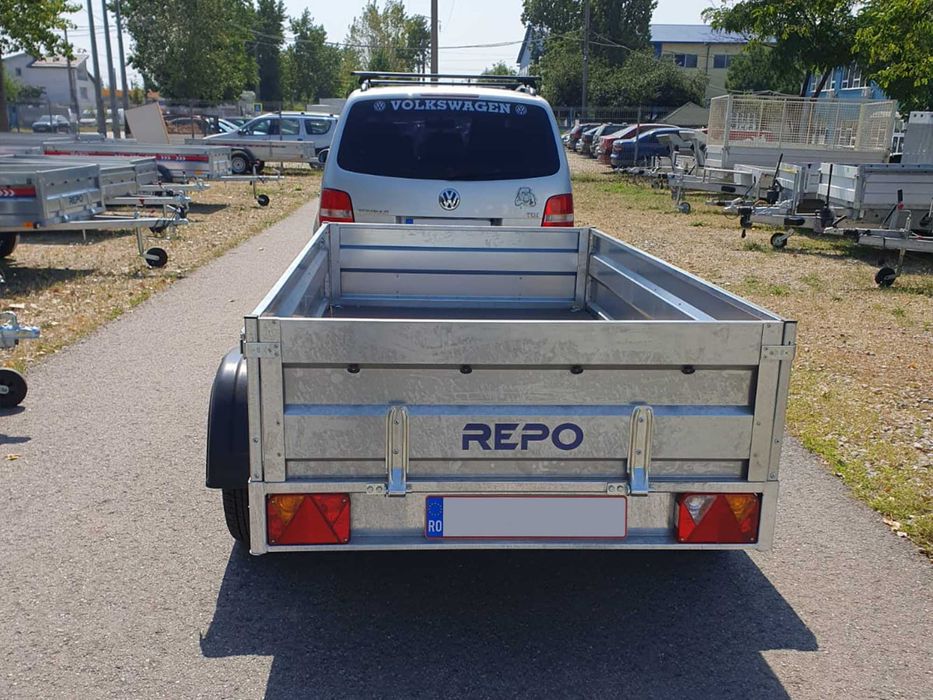 Remorca auto 750 kg cu prelata basculabila ,auto,atv apicola Constanta ...