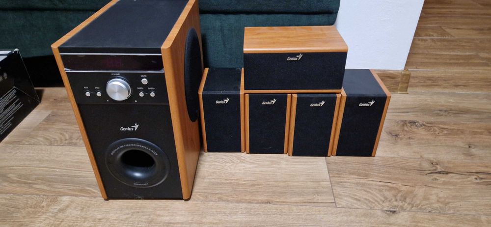SISTEM 5+1 Boxe Genius SW-HF 5.1 4000 Targu-Mures • OLX.ro
