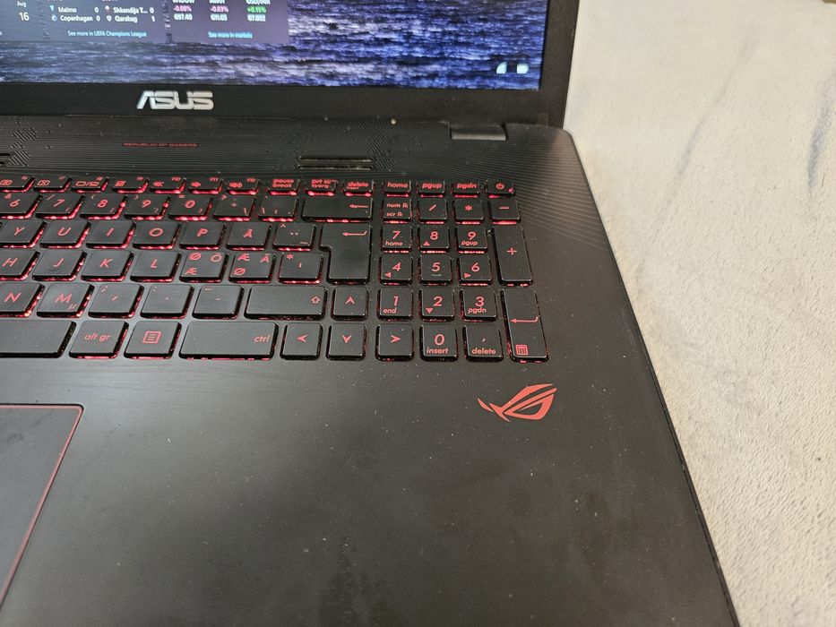 Laptop gaming Asus Rog i7 ram 16Gb Gtx 4Gb DISPLAY 17 Gta Fortnite CS ...