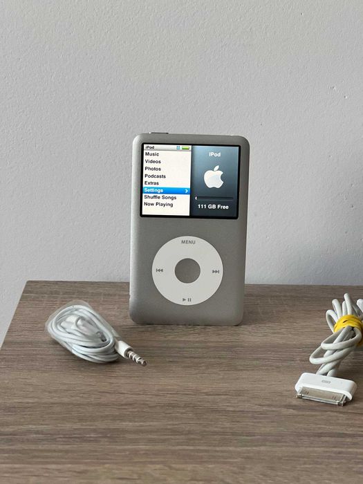 Apple Ipod Classic 120GB+casti+cablu, HDD perfect,testat,vezi foto Cluj ...