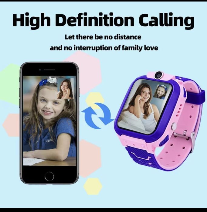 Myki смарт часовник със СИМ карта GPS u SOS бутон (Q12) гр. Плевен Идеален център • OLX.bg