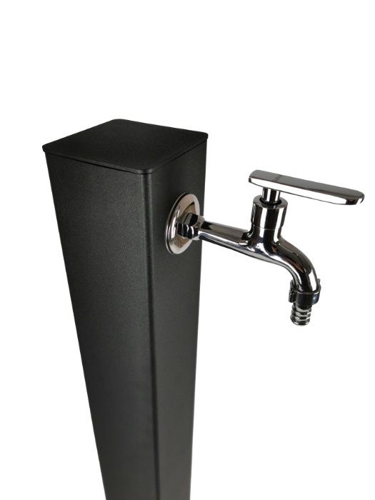 Cismea moderna pentru gradina, Otel Vopsit Electrostatic, 100x10x10 cm ...