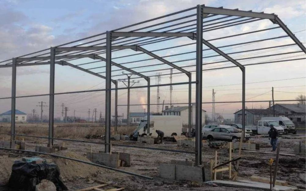 Hala metalica 10x35x4 schimb cu masina Galati • OLX.ro