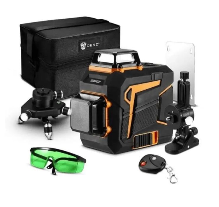 Лазерен нивелир DEKO Деко 3D 12 линии DKLL12PQ1 гр. Пловдив Кършияка • OLX.bg