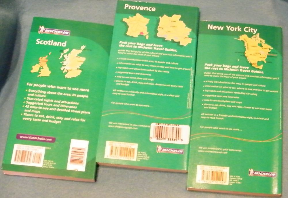 Ghiduri de calatorie verzi, Michelin New York City, Provence, Scotland Bucuresti Sectorul 3 • OLX.ro