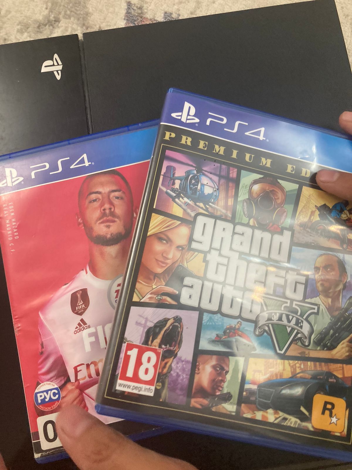 Пс4 есть две игры (гта5,фифа2020) писать в ватсап: 65 000 тг. - Игры ...