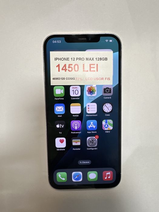 Iphone 12 Pro Max 128gb fisurat•Amanet Crangasi Lazar•46953 Bucuresti ...