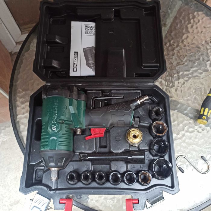 Parkside гайковерт на въздух impact PDSS 310 B5 гр. София Дианабад • OLX.bg