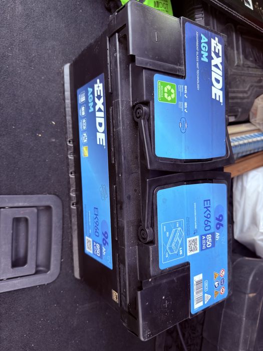 Acumulator auto Exide AGM 96Ah/850A Albesti • OLX.ro