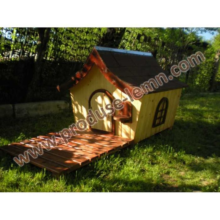 Cusca,cotet caine din lemn,izolat termic -Model „ Casuta din povesti ...