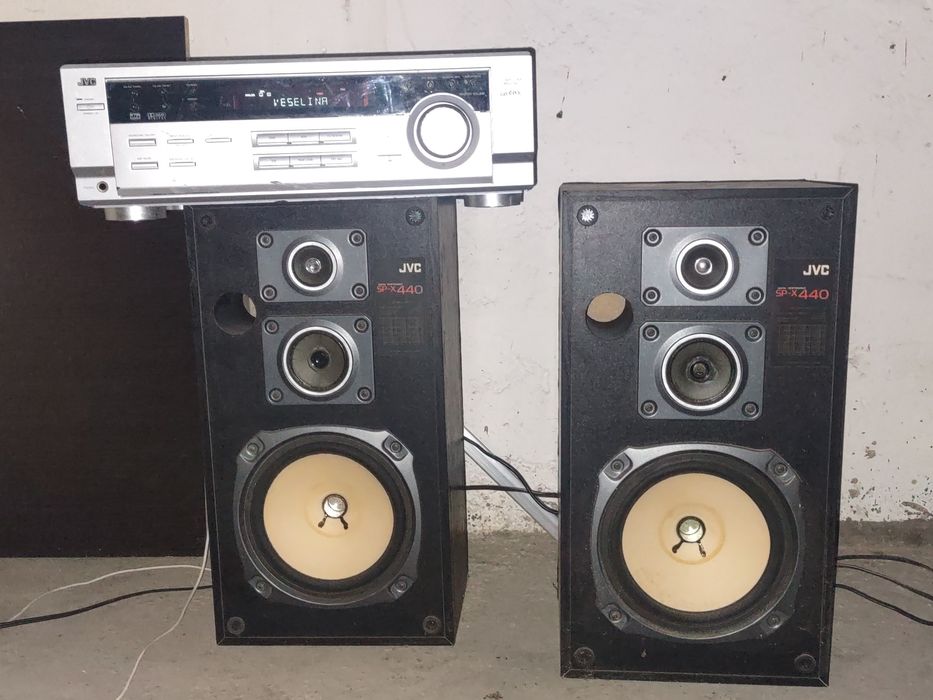 Receiver и колони JVC гр. Видин Панония • OLX.bg