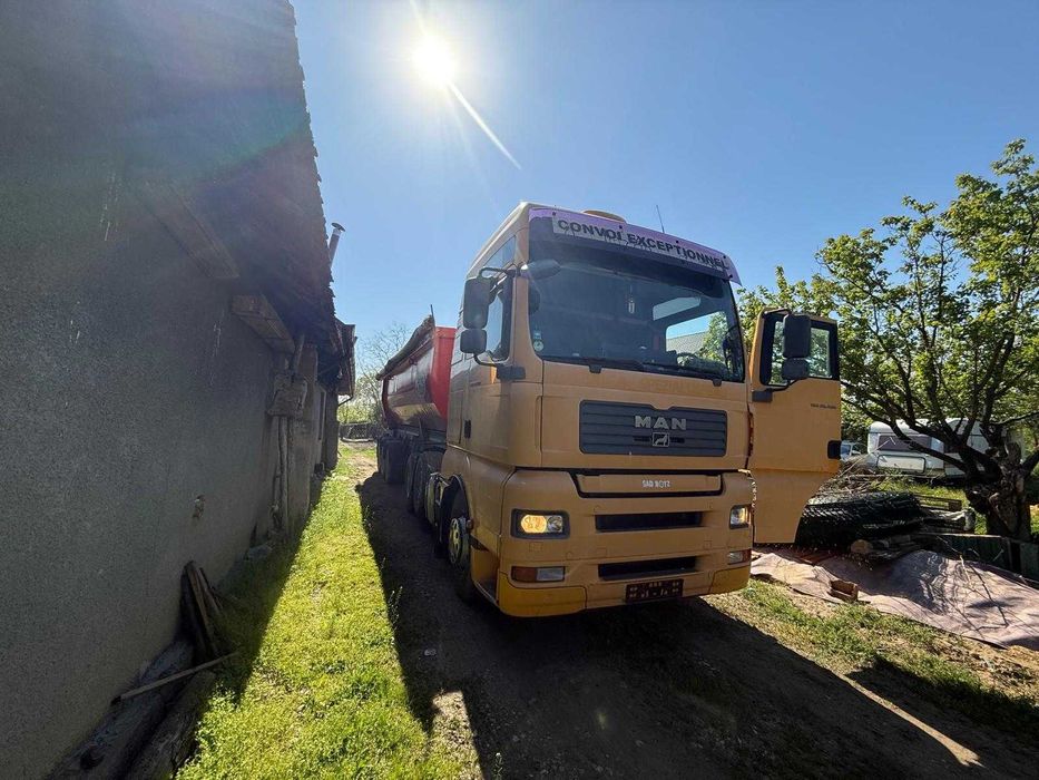 Vand ansamblu basculabil MAN TGA 26.480 6x2 + bena Meiller 2007 ...