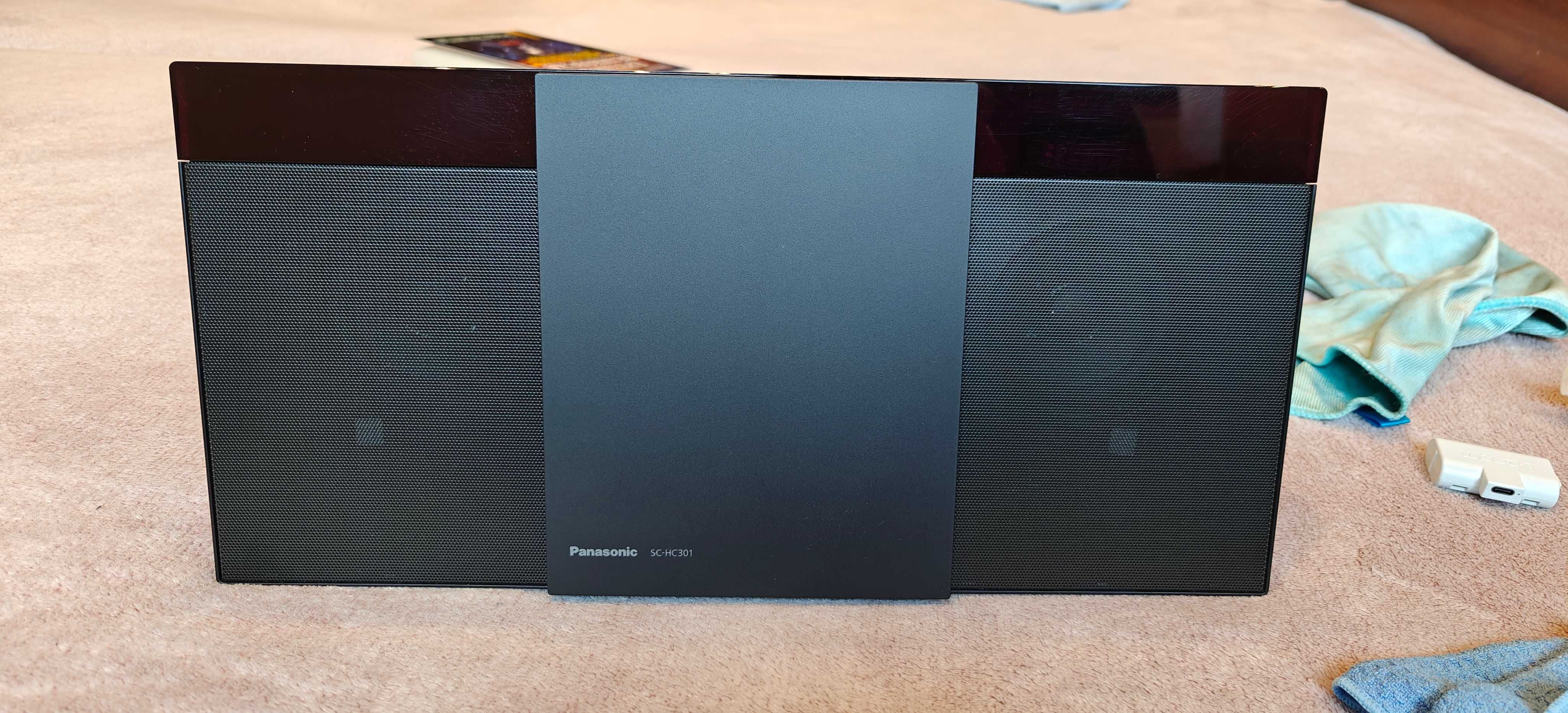Мини аудио система PANASONIC Micro Hi-Fi System 20W CD-R SC-HC301EF-K ...