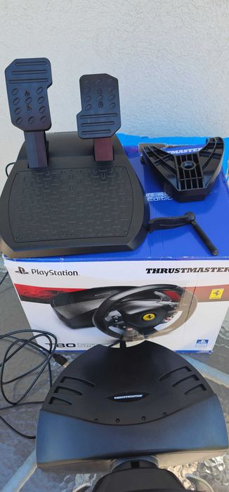 Volan + pedale PlayStation Thrustmaster Brasov • OLX.ro