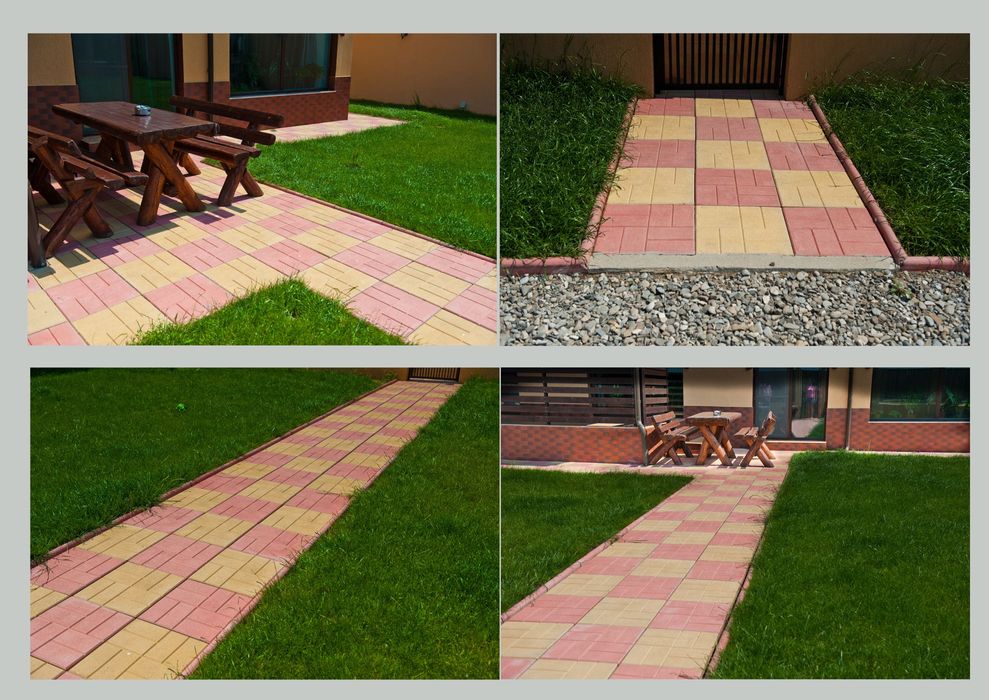 Pavaj, pavele, pavaje, borduri pentru Gradina. Montaj pavaj Mihailesti ...