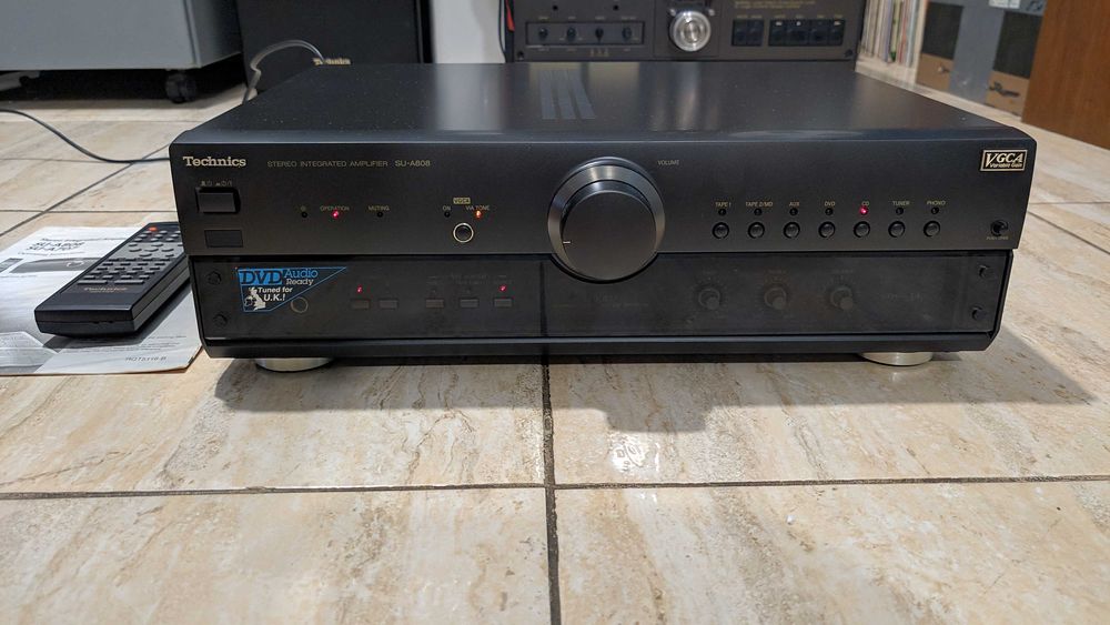 Amplificator Technics SU-A808 MOS-FET Class AA cu test video! Bucuresti ...