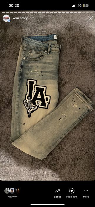 Blugi Reputation Studios / Lakenzie ( nu Zara Bershka RedHouse Amiri ...