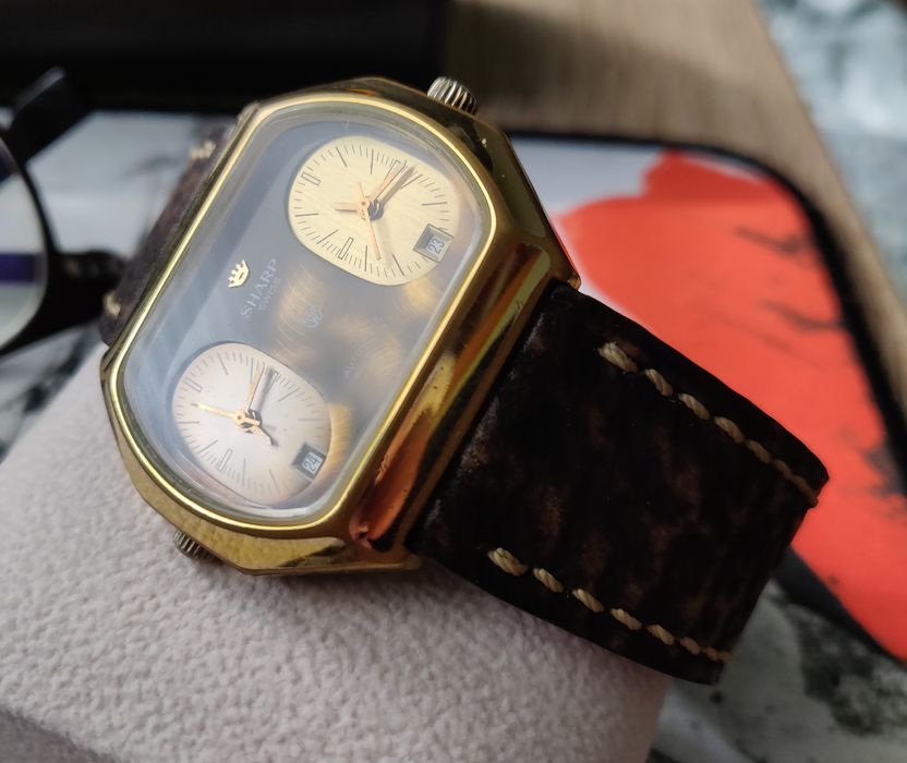 Ceas Sharp Swiss Automatic Dual Dial Rahau • OLX.ro