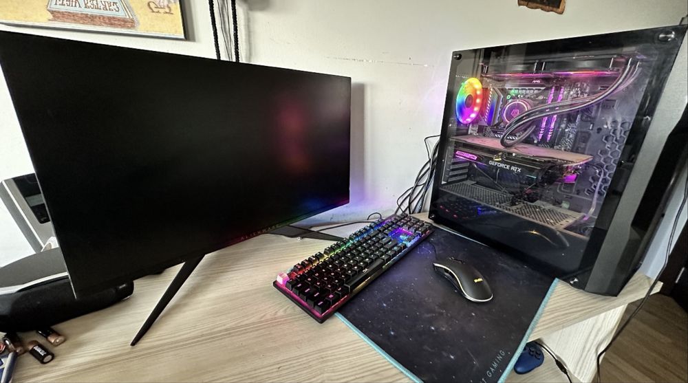 PC Gaming I7 10700F; RTX 2070 MSI 8GB + MONITOR ALIENWARE 240HZ ...