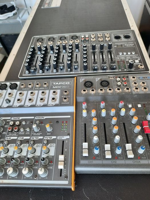 Mixer Tapco mix 260fx, dynacord mcx, ev sx200, thornton axis8,difuzoar ...