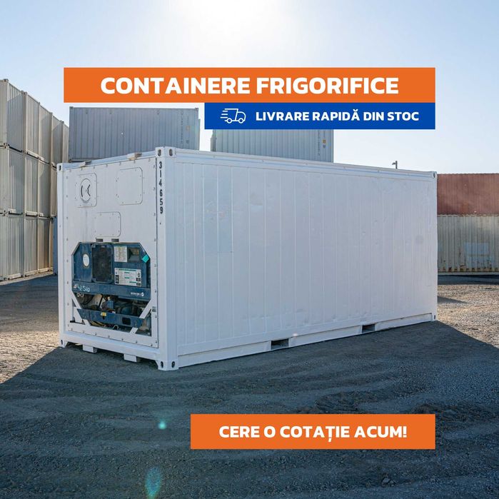Container frigorific reconditionat si camera frigorifica personalizata ...