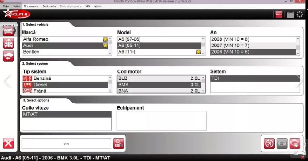 Tester Diagnoza Auto Delphi Multimarca Lb Romana+Suport Instalare Soft ...