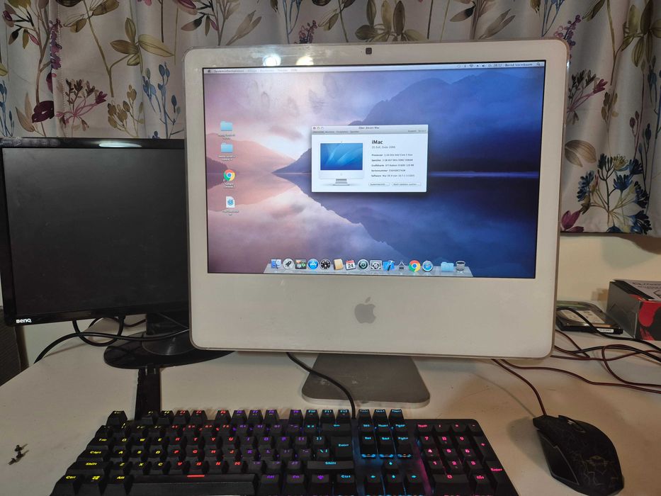 PC Apple iMac Core 2 duo alb lucios perfect functional. Timisoara • OLX.ro