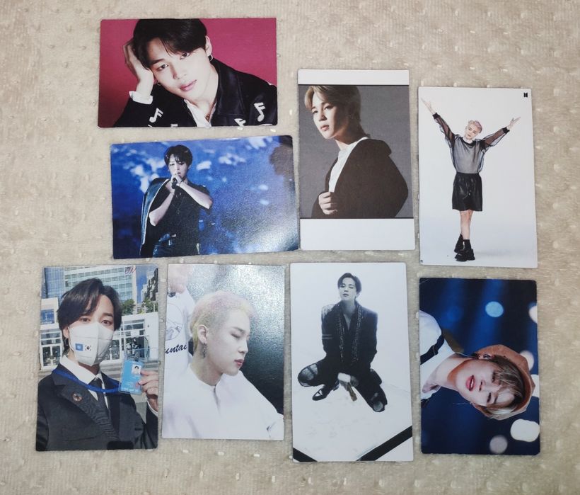 Карточки Чимина из группы BTS: 75 тг. - Коллекционирование Алматы на Olx