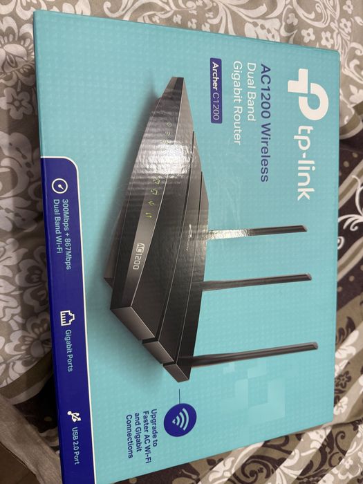 Продавам TP-Link Router AC1200 A6 Dual Band Gigabit гр. София 7-ми 11-ти километър • OLX.bg