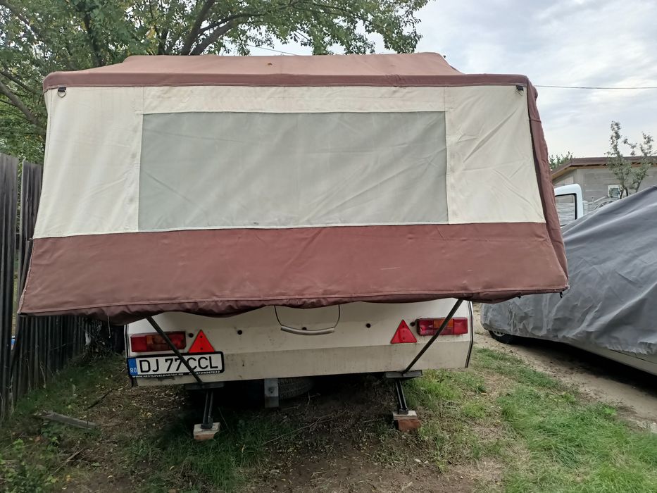 Rulota pliabila usoara- Remorca cort CONWAY CRUISER Ghercesti • OLX.ro