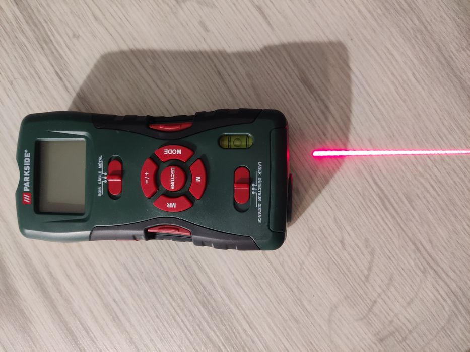 Parkside PMDL 5 B3 Detector multifuncțional 5 in 1 cu ruleta laser 10 ...