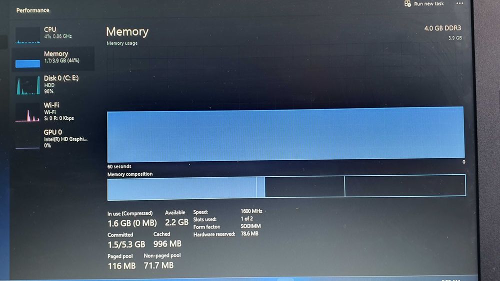 Laptop HP TPN-C125 - I3 - 1 TB - 4 GB RAM Windows 11 (NU Sony,Dell ...