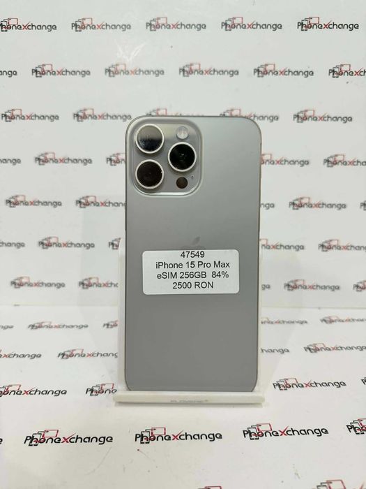 IPhone 15 Pro Max E-SIM Neverlocked 256GB Craiova • OLX.ro