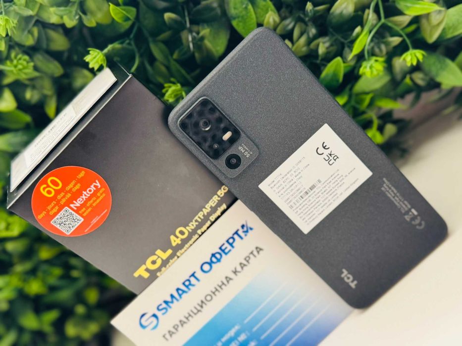 ! НоВо ! TCL 40 NXTPAPER 5G 256GB 6+6GB Ram гр. Попово • OLX.bg