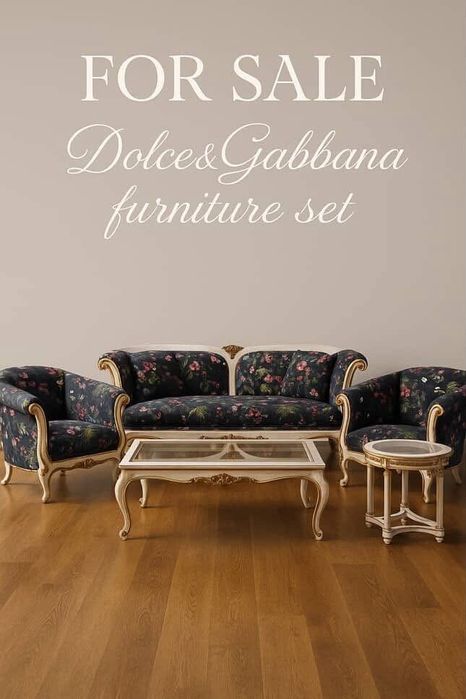 Set mobila stil - tapitata cu stofa Dolce Dosu Bricii • OLX.ro