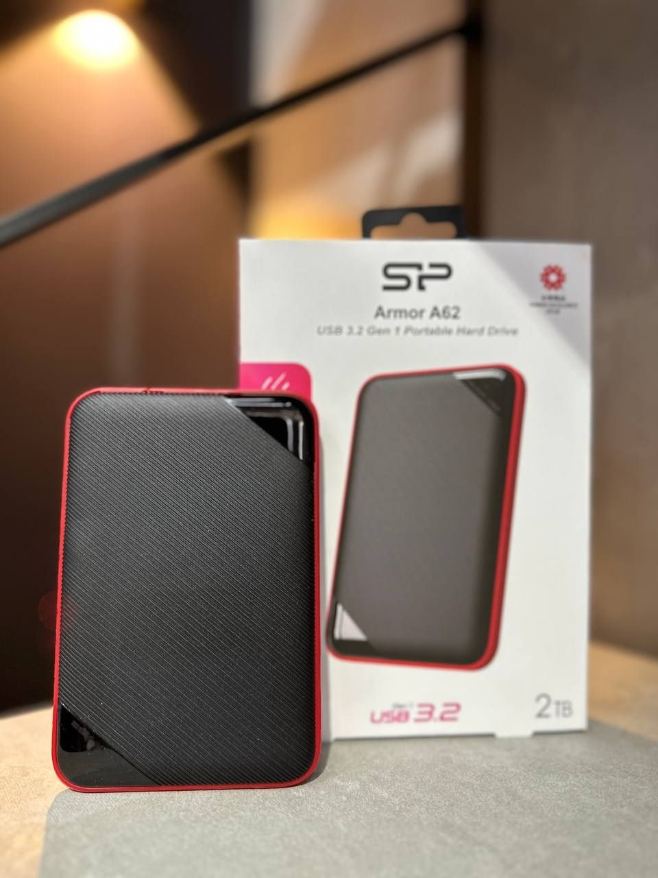 2 ТБ внешний HDD Silicon Power Armor A62, USB 3.2 Gen 1: 900 000 сум ...