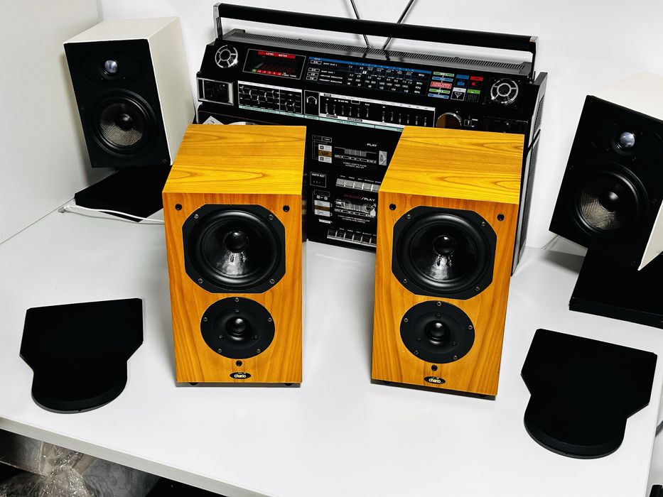 Boxe/monitoare de inaltă fidelitate italienești CHARIO,bass reflex ...