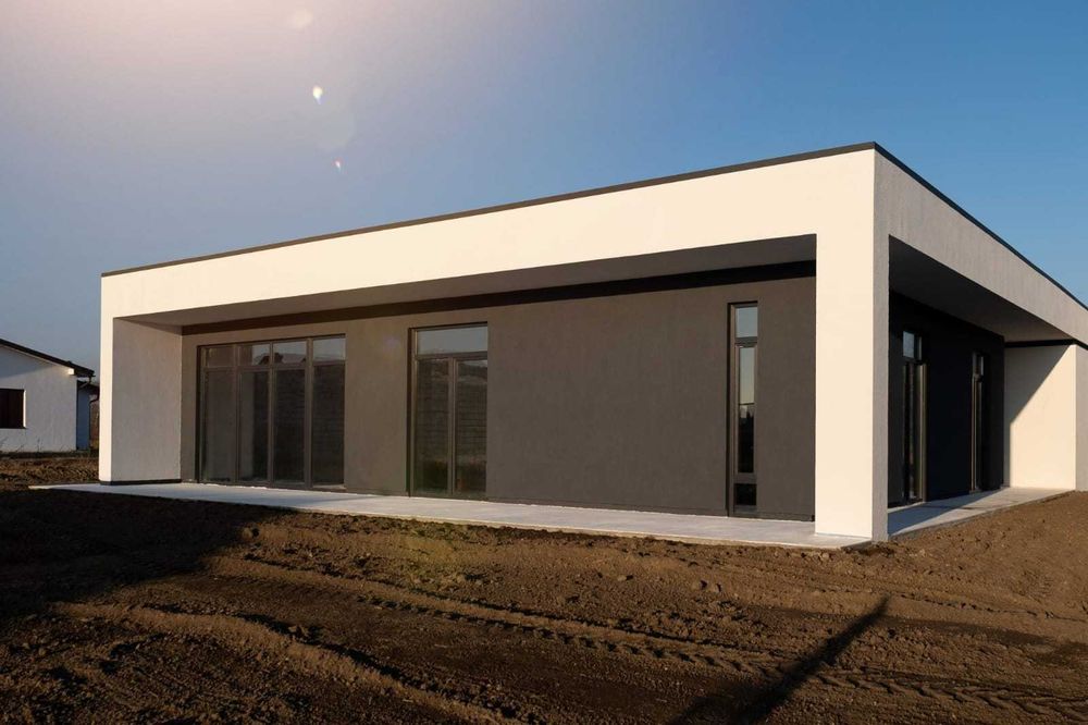 Casa 120mp Finisata ( exterior) - Casa modulara SIP Oradea • OLX.ro