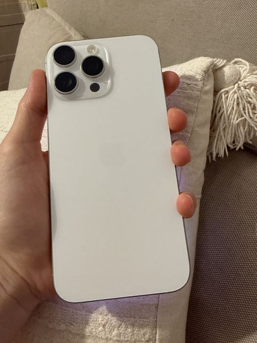 PF Iphone 16 Pro Max 256 Gb white titanium Targu-Mures • OLX.ro