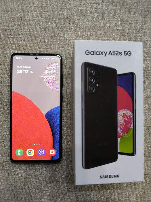 Samsung galaxy A52s 5g, 128GB, IP67, 6GB RAM гр. Добрич Център • OLX.bg