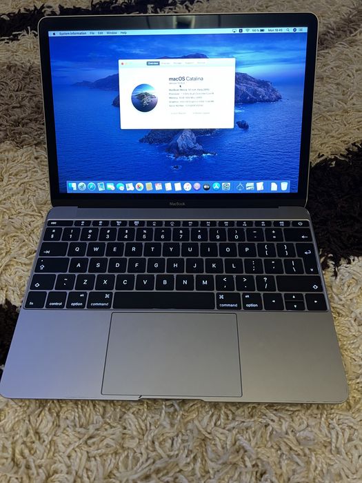 MacBook 12 inch Retina 2015 512 SSD Chiajna • OLX.ro